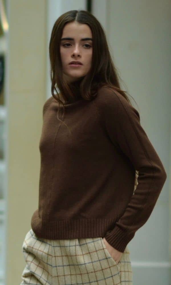 ROSE BROWN SUGAR SWEATER | Celia Boutique