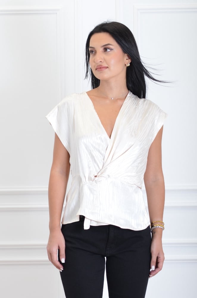 AVANT GARDE WRAP TOP | Celia Boutique