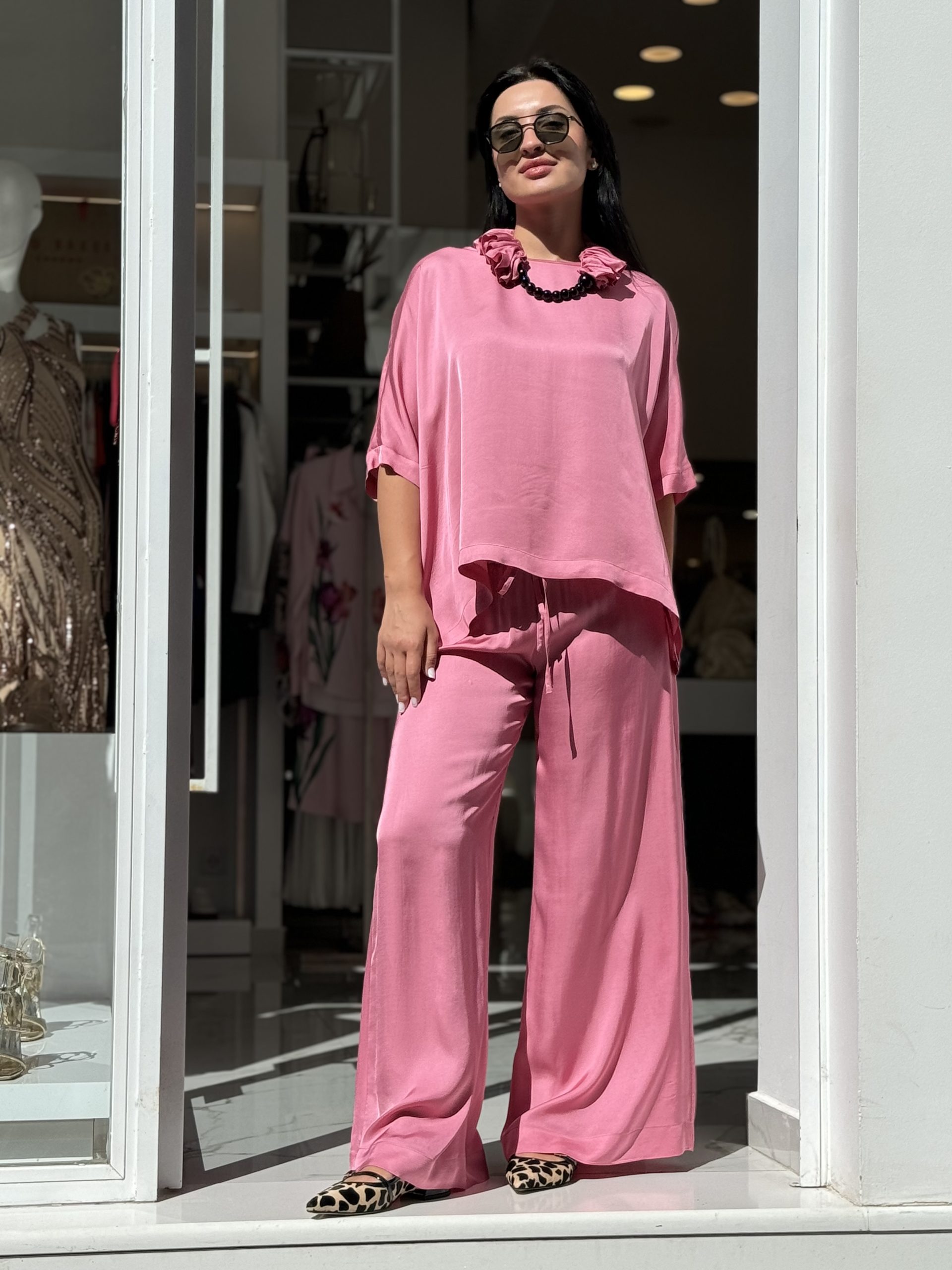 ATHINA KLO SQUARE BACK BLOUSE | Celia Boutique